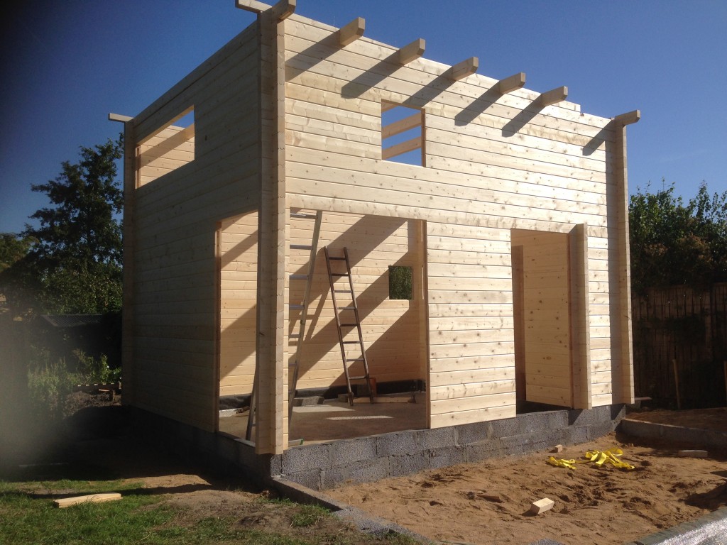 finishing the raw house within two days – mini house